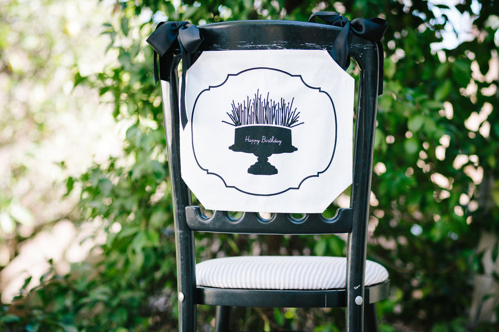 Happy Birthday Chair – Tin Parade Party Gift Home